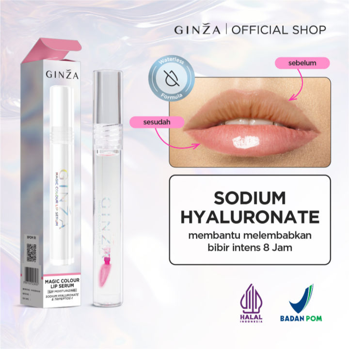 Ginza Magic Colour Lip Serum 4.5 Ml - Lip Moisturizing With Sodium Hyaluronate & Tripeptide ...