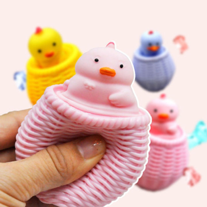 Pop It Fidget and Squishy Toys Cute Pop Toys For Gift Stress Reliever ...