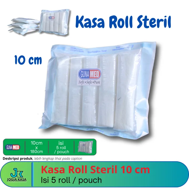 Kasa Roll Steril 10 cm (isi 5) | Lazada Indonesia
