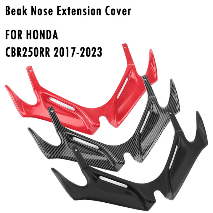 【Premium Quality】 Beak Nose Extension Cover ABS Plastic Spoiler Front ...