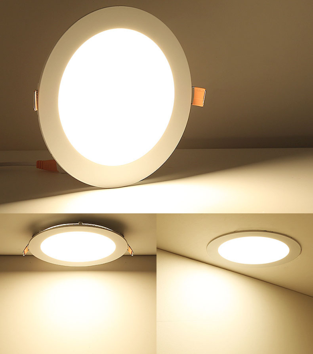 led panel light pin light round warm light downlight celiling light 3w ...