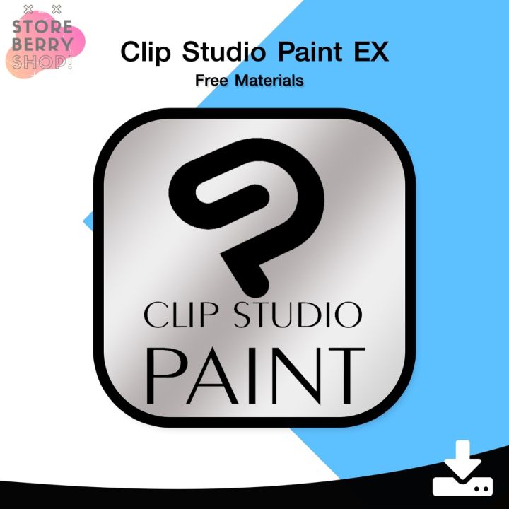 Clip Studio Paint EX + Materials [ตัวเต็ม] [ถาวร] โปรแกรมวาดการ์ตูน ...