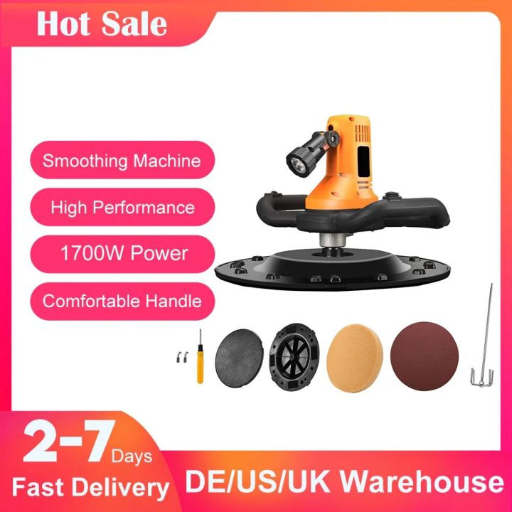 Concrete Cement Mortar Trowel Wall Smoothing Machine 1700W Electric ...