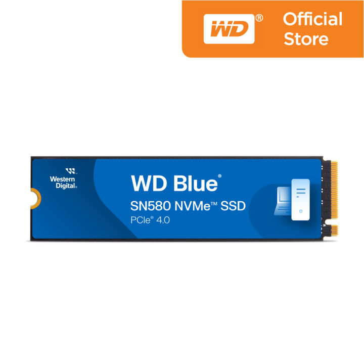 WD Blue SN580 SSD 1TB PCle4x4 NVMe M.2 2280 Read:4150MB/s Write:4150MB ...
