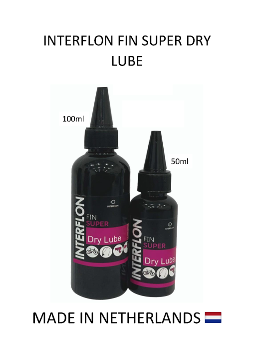 INTERFLON FIN SUPER DRY LUBE (50ml / 100ml) Lubrication Dry Lube ...