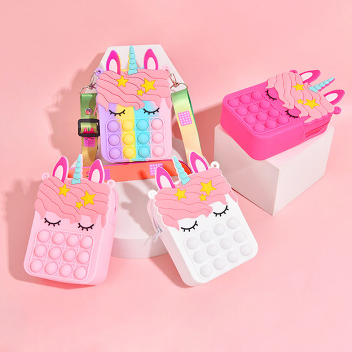 Children's Bag Rodent Eradication Pioneer Silicone Simple Dimple Fidget ...