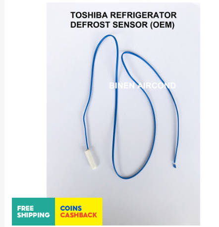 Toshiba Refrigerator Defrost Sensor/Temperature Sensing Element (OEM) | Lazada