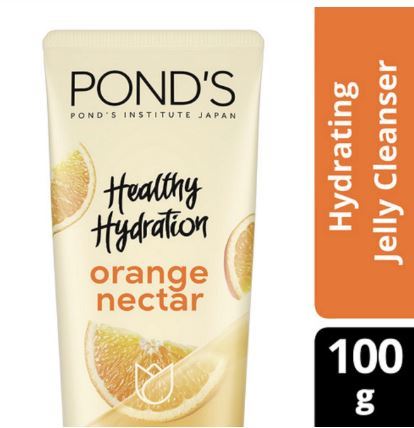PONDS Pond's Orange Nectar Jelly Cleanser with Vitamin C for Hydrated ...