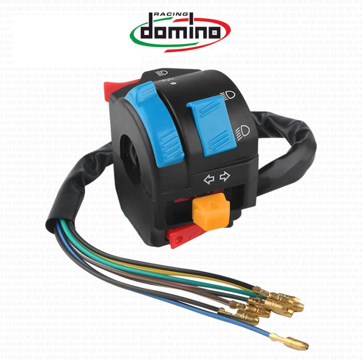 Domino Handle Switch With Passing light Universa Motorcycle Hron NO-OFF ...