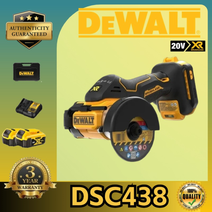 【Original Direct】DEWALT DCS438 เครื่องตัดไร้สาย เลื่อยโซ่ยนต์แบบใช้มือ ...