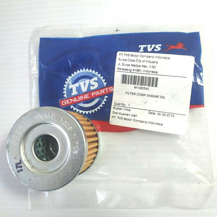 FILTER COMP ENGINE OIL - APACHE RTR 160, RTR 200 Filter Oli TvS Apache ...