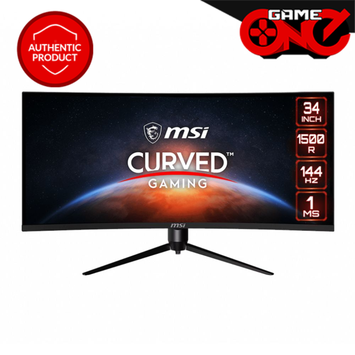 MSI Optix MAG342CQR 34" Curved Gaming Monitor [144Hz] | Lazada PH