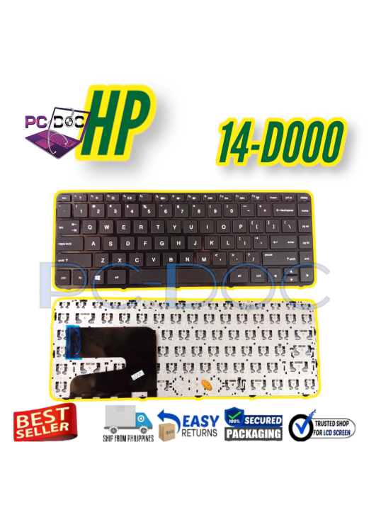 Laptop Keyboard for HP Pavilion TouchSmart 14-N 14-N000 14-D000 14-G000 ...