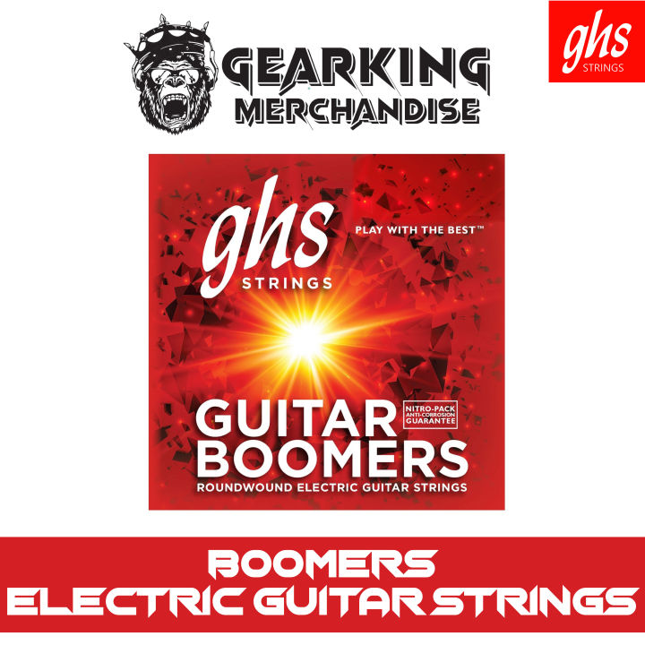 GHS Boomers 6 String Electric Guitar Strings | Lazada PH