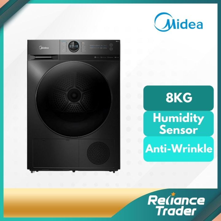 Midea 8.0KG CONDENSOR Front Load Dryer MD200C80W | Lazada
