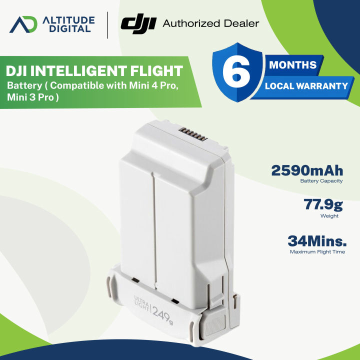 DJI Mini 4 Pro Intelligent Flight Battery (Compatible with Mini 3 Pro ...