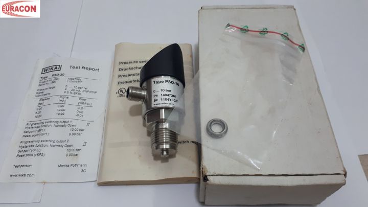 { Xả kho } Cảm biến đo áp suất WIKA PSD-30, 0-10 bar Product no ...