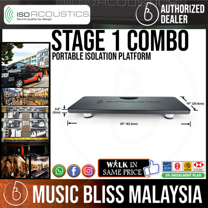 IsoAcoustics Stage 1 Combo Portable Isolation Platform | Lazada