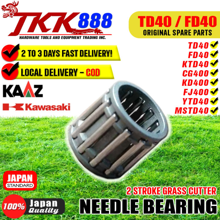 Kawasaki Piston Pin Bearing/Needle Bearing For TD40/Kaaz TD40/Motorstar 2-Stroke Grasscutter ...