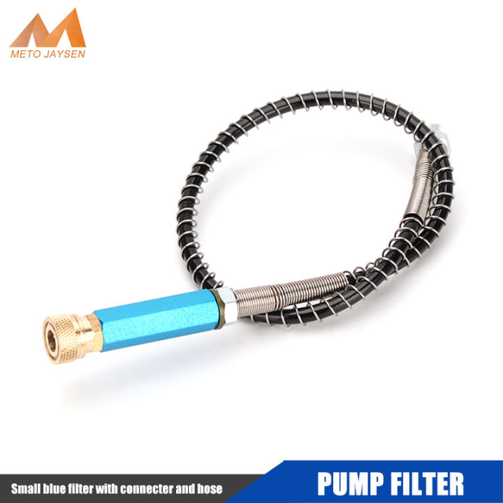 Small Blue High Pressure PCP Pump Filter with M10x1 Thread Quick ...