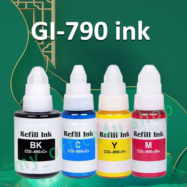 Canon GI-790 Refill Ink Compatible For CANON G Series g1000 g2000 g3000 ...