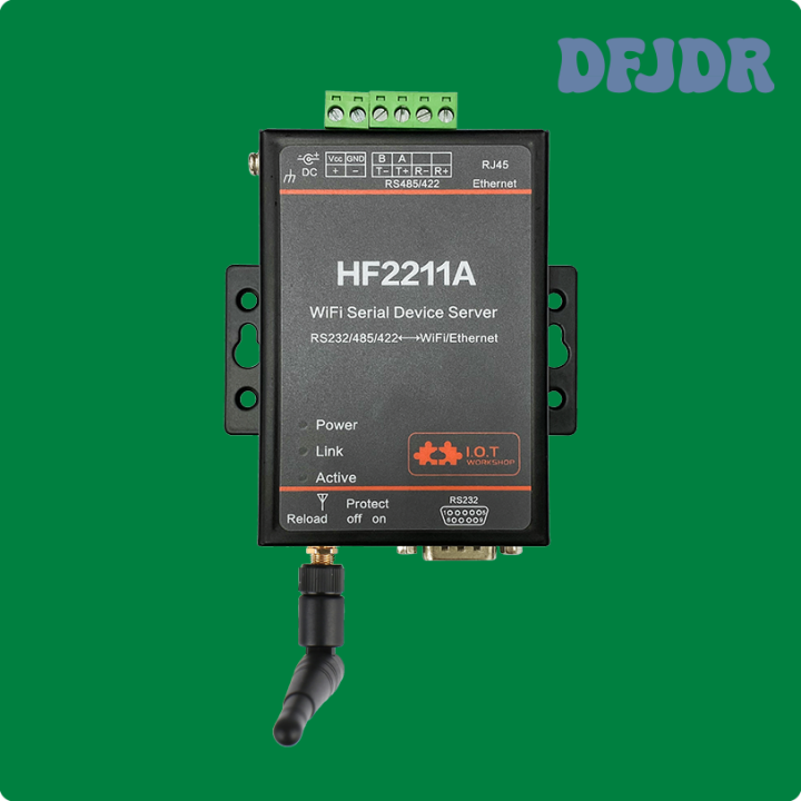 DFJDR WiFi Serial Device Server RS232/RS485/RS422 Serial Port to WiFi ... DFJDR WiFi Serial Device Server RS232/RS485/RS422 Serial Port to WiFi ...