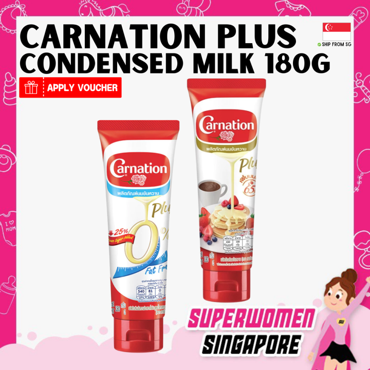 Carnation Plus Sweetened Condensed Milk 180g | Milk for Baking ...