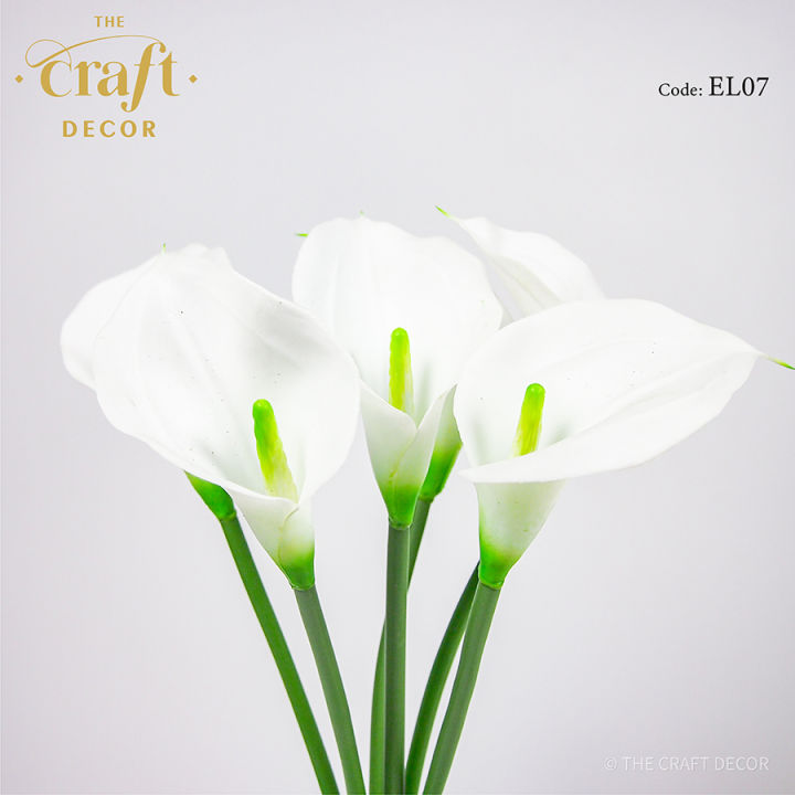 Calla Lily Flower Spray | Bunga Lily Hiasan | Home Office Decoration ...