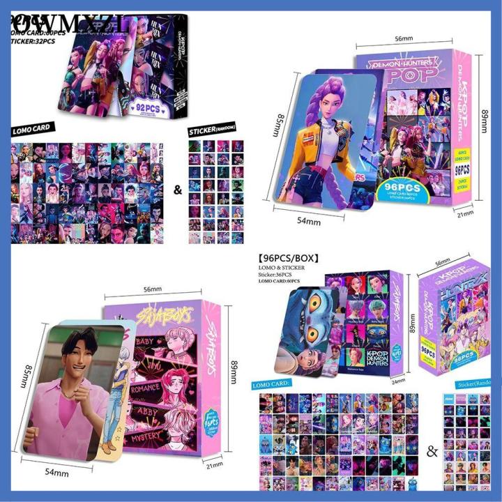 OWMXZL Derpy Tiger Kpop Demon Hunters Photocards LOMO Cards Anime Movie ...