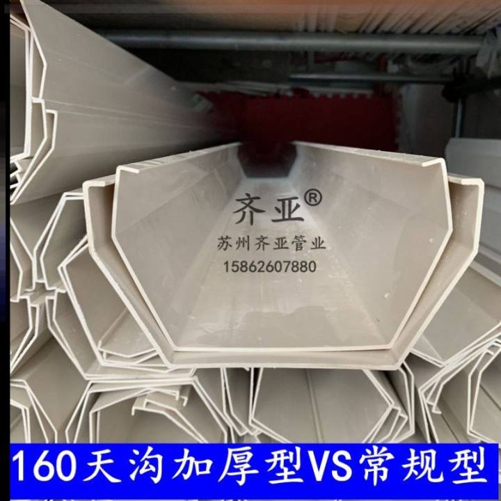 Roof gutter, rain gutter, villa eaves, eaves, PVC guide trough, colored ...