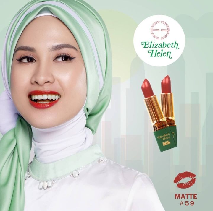 Lipstik Elizabeth helen mahmood saeed || ORIGINAL BPOM | Lazada Indonesia