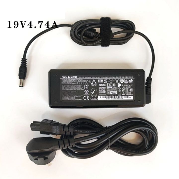 Original 19V 4.74A 90W AC DC Adapter For Huntkey HKA09019047-6U ...