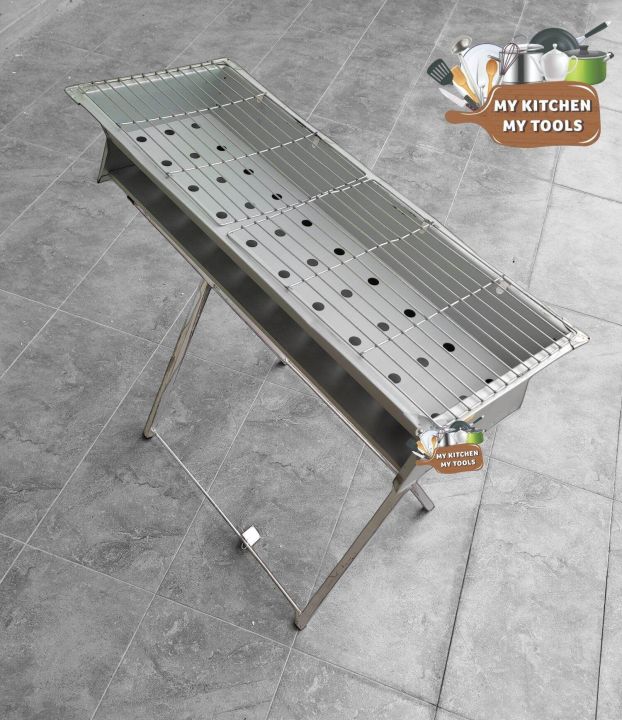 HIGH QUALITY BUMI BBQ Grill Satay Steel Charcoal With Steel Stand/Satay ...