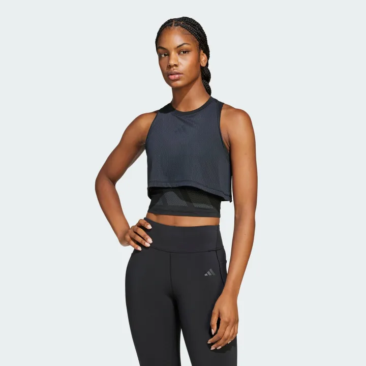 adidas Training & Gym & Training Cool Intensity 2-in-1 Workout Tank Top ...
