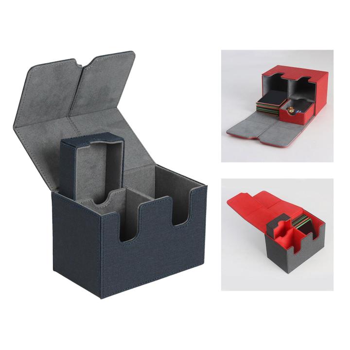 Loviver 160 Card Deck Storage Box Collectible Cards Container for MTG ...