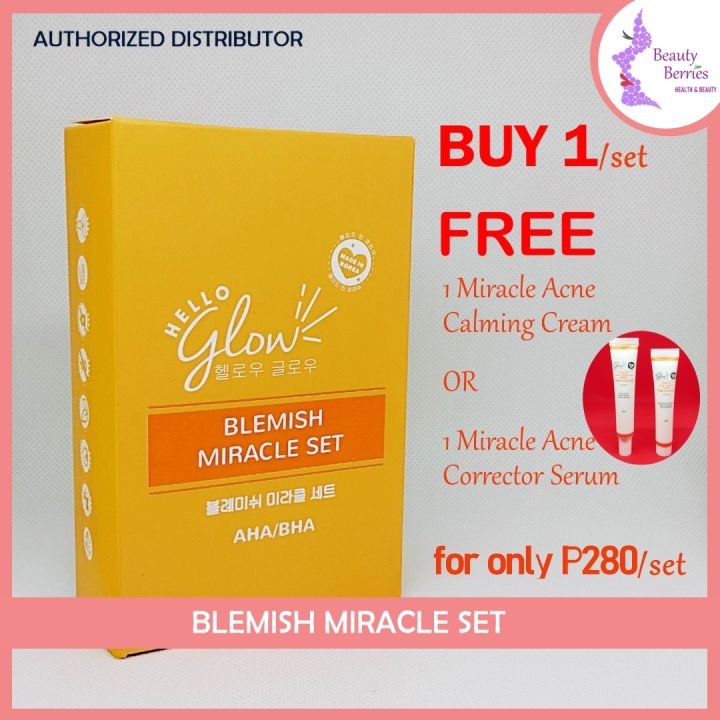 Blemish Miracle Set by Hello Glow | Lazada PH