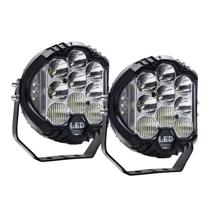 7inch LED Work Light Pods Spot Flood Combo Beam Fog Lamp Offroad ...
