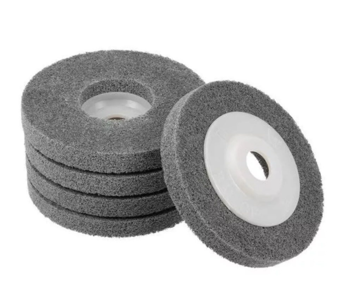 Buffing Wheel Gray Rough Cloth Polishing Wheel for Stainless 4" Buffing ...