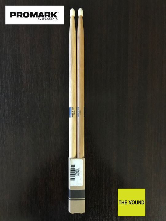 PROMARK LA Special LA5BN Hickory Nylon Tip Drumstick ไม้กลองชุดหัวไนลอน | Lazada.co.th