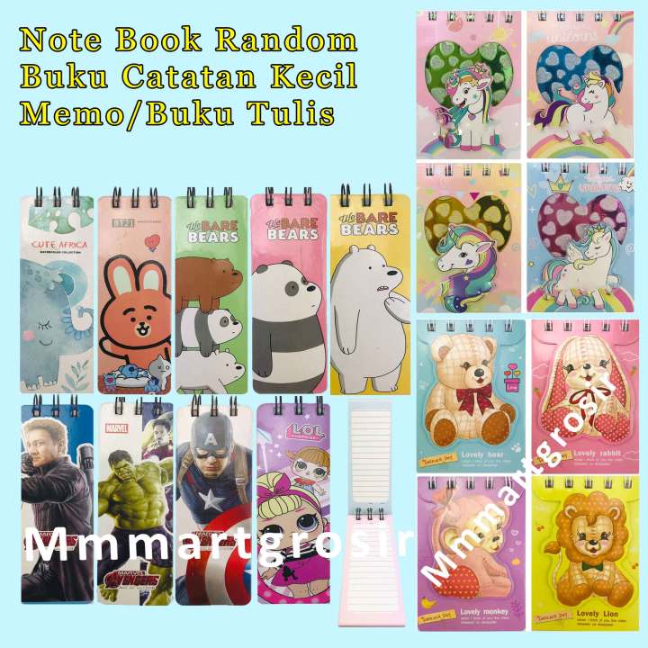 Note Book / Memo / Buku Catatan Kecil / Buku Tulis | Lazada Indonesia