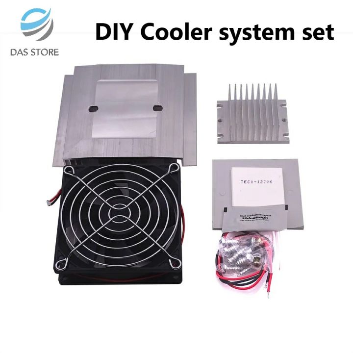 Peltier Pendingin Cooler System Refrigeration Kit DIY cooling machine ...