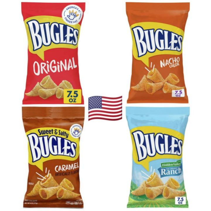 General Mills Bugles Crispy Corn Snacks Chips imported from USA 🇺🇸 ...