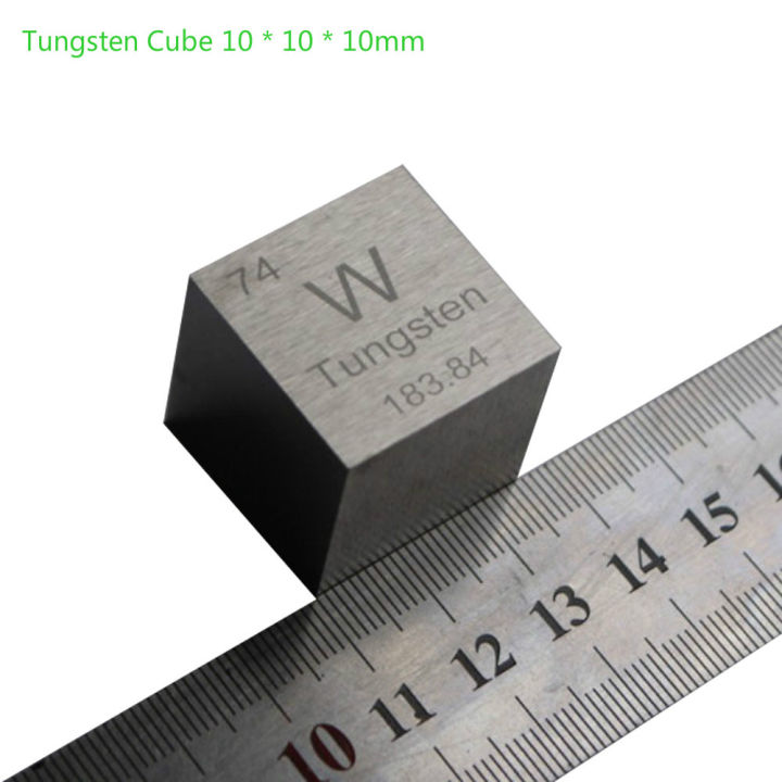 Tungsten Density Cube 10mm 99.99% Pure Tungsten Metal Cube | Lazada PH
