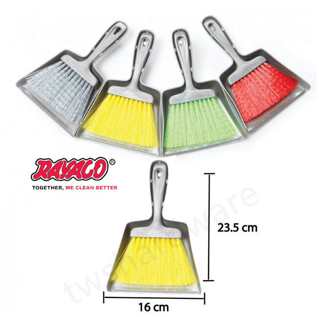 Rayaco Mini Dustpan Set Penyapu Sampah Kecil Set Mini Sweep Cleaning Brush Keyboard Brush Broom