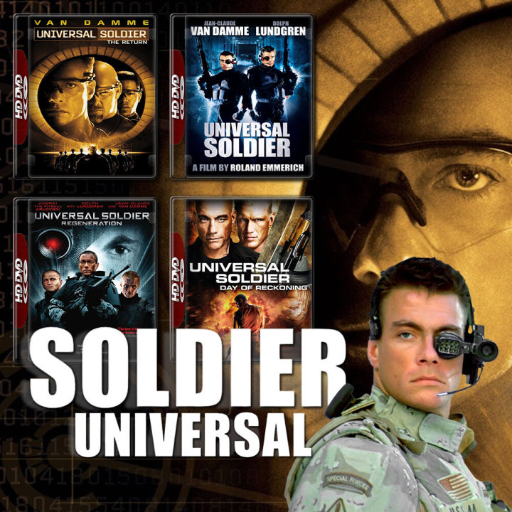 หนัง DVD ออก ใหม่ Universal Soldier ภาค 1-4 DVD Master เสียงไทย (เสียง ...