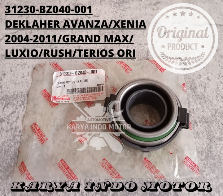 Bearing Kopling Clutch Dek Laher Toyota Agya Daihatsu 31230-BZ040 ...