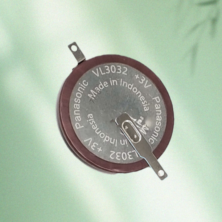 Japanese VL3032-F2N 3V rechargeable battery VL3032 battery button with ...