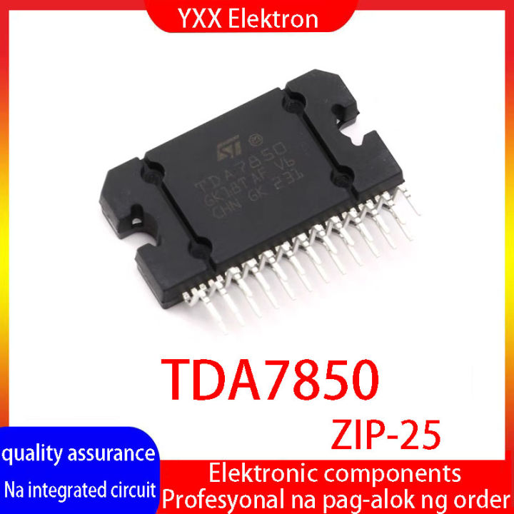 TDA7850 TDA7850แท้ดั้งเดิม4*50W ชิปเครื่องขยายเสียงเชิงเส้นเครื่องขยาย ...