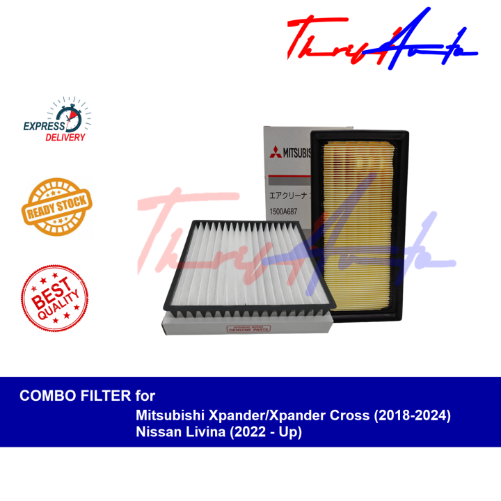 COMBO Filters (Aircon & Air) for Mitsubishi Xpander/Xpander Cross (2018 ...