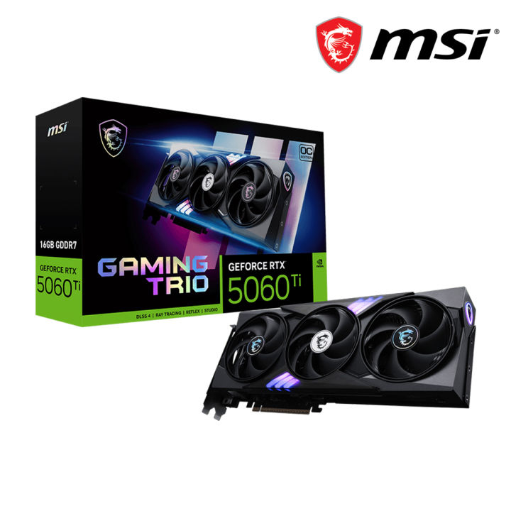MSI GeForce RTX™ 5060 Ti 16G GAMING TRIO OC Graphics Card | Lazada PH